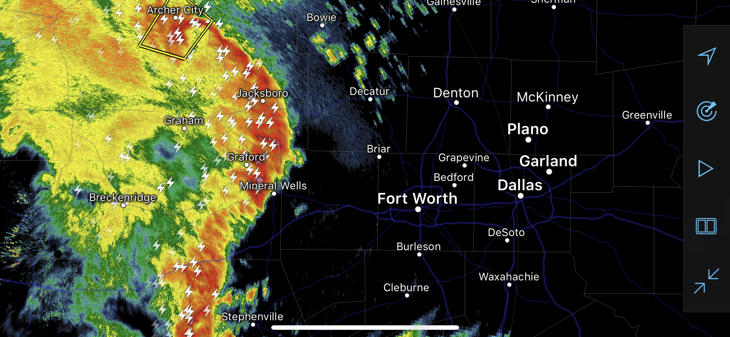 8:30am: Line of strong to severe thunderstorms headed this way | DFW ...