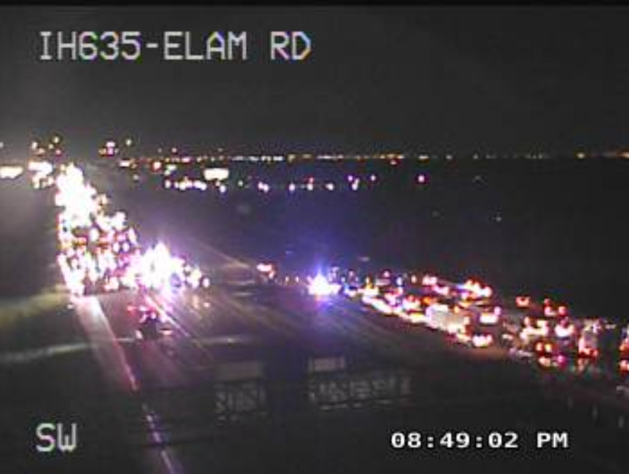 UPDATE: One airlifted via CareFlite after rollover crash on 635 in ...