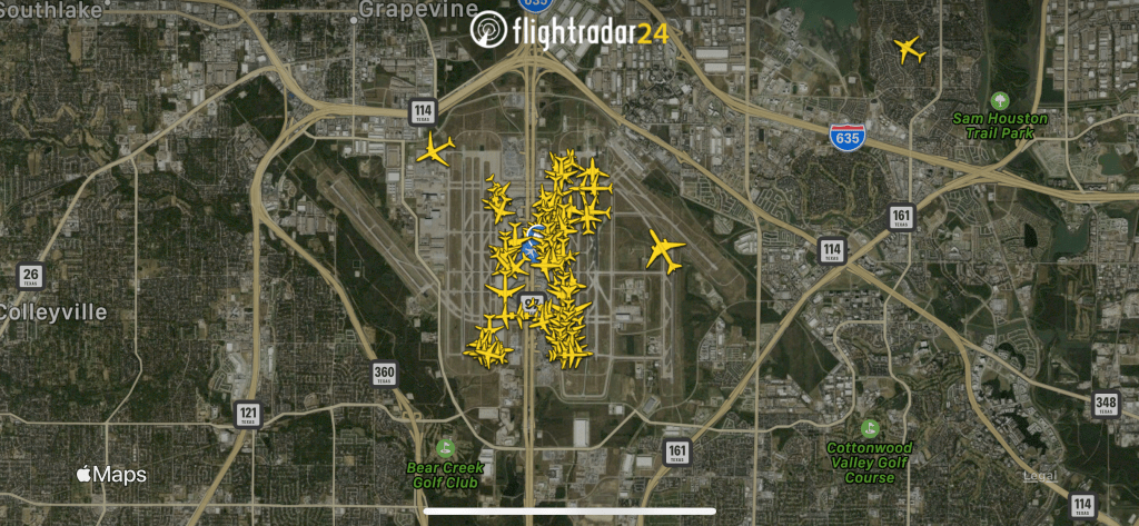 DFW airspace temporarily closed for second time in a week for COVID ...